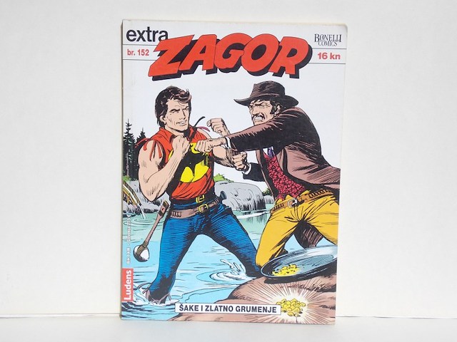 Zagor Extra 152 Šake i zlatno grumenje