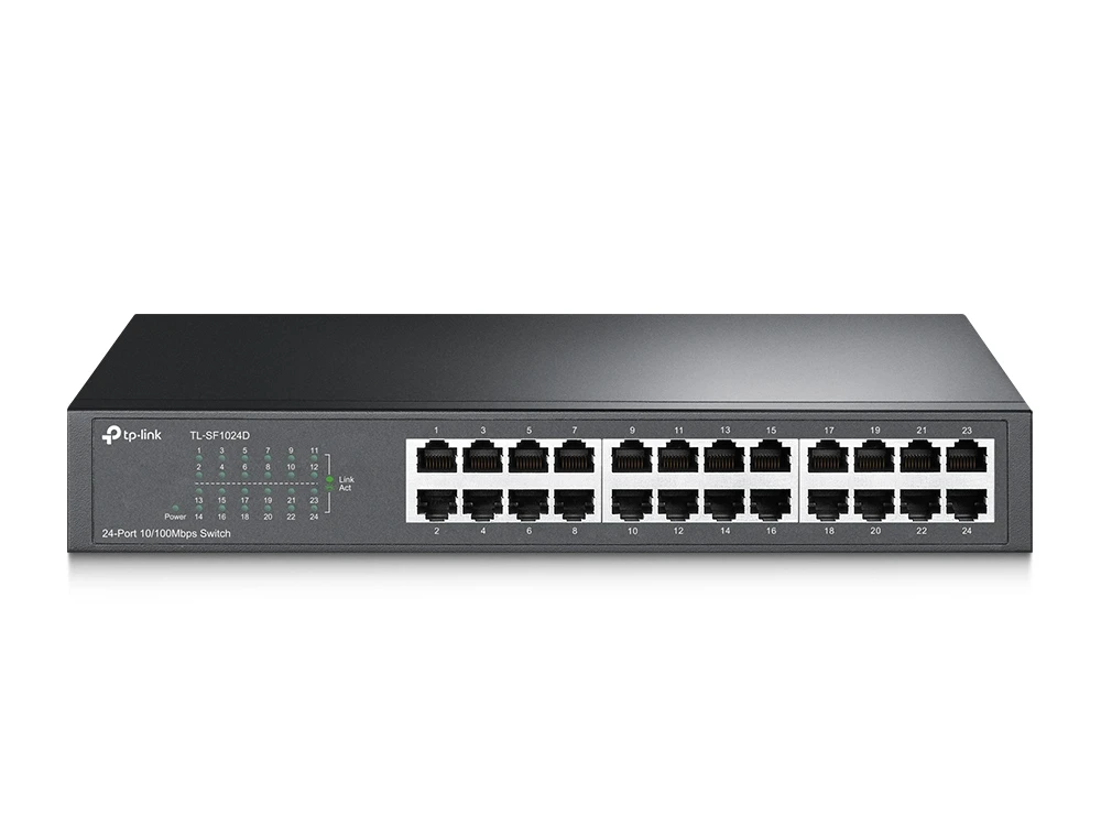 TP-Link TL-SF1024D neupravljiv desktop rackmount switch 24-portni