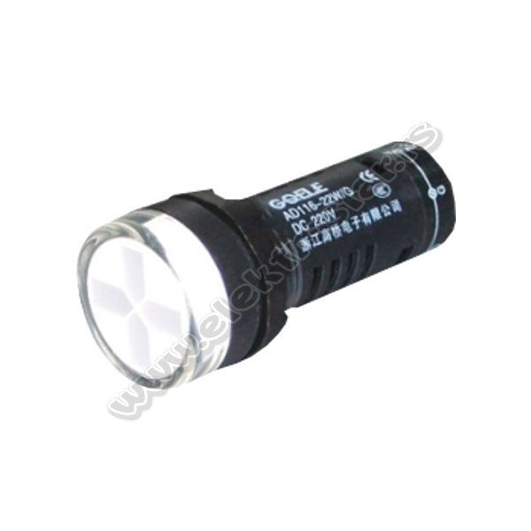 LED INDIKATOR DVA POLOŽAJA f22 24VDC W/G