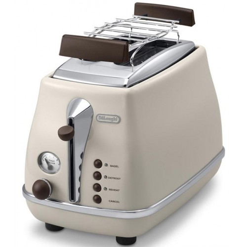 Toster DeLonghi Icona Vintage CTOV 2103 bež