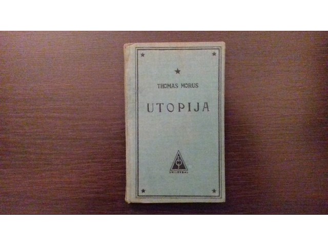 UTOPIJA,Thomas Morus 1938