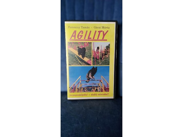 VHS-AGILITY VERSENYSZABÁLYOKAL+ AKADÁLY MÉRETEKKEL!