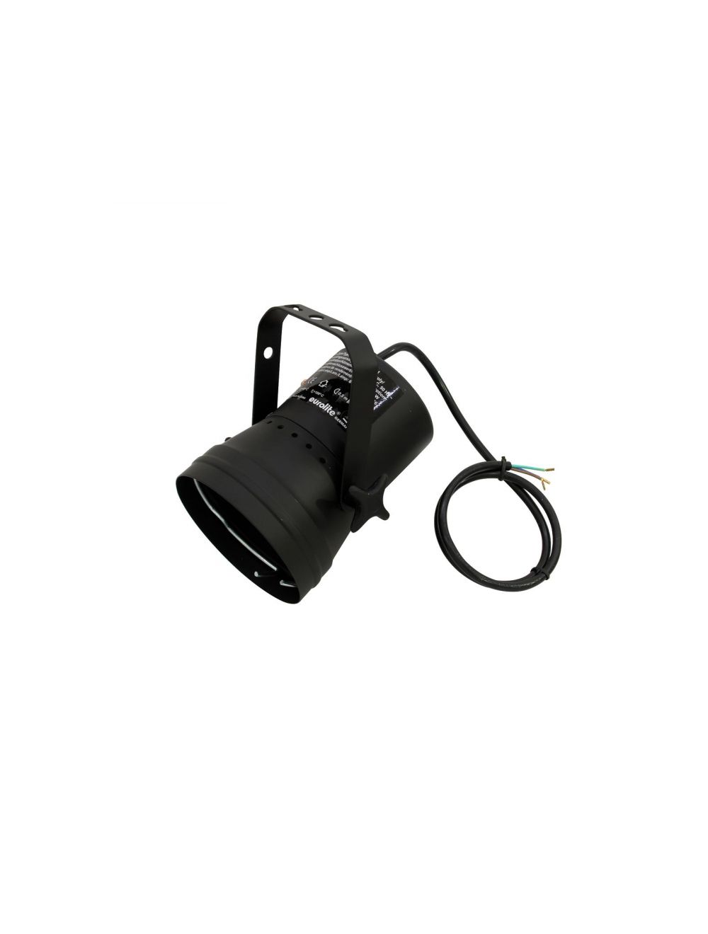 EUROLITE T-36 Pinspot with Cable, black