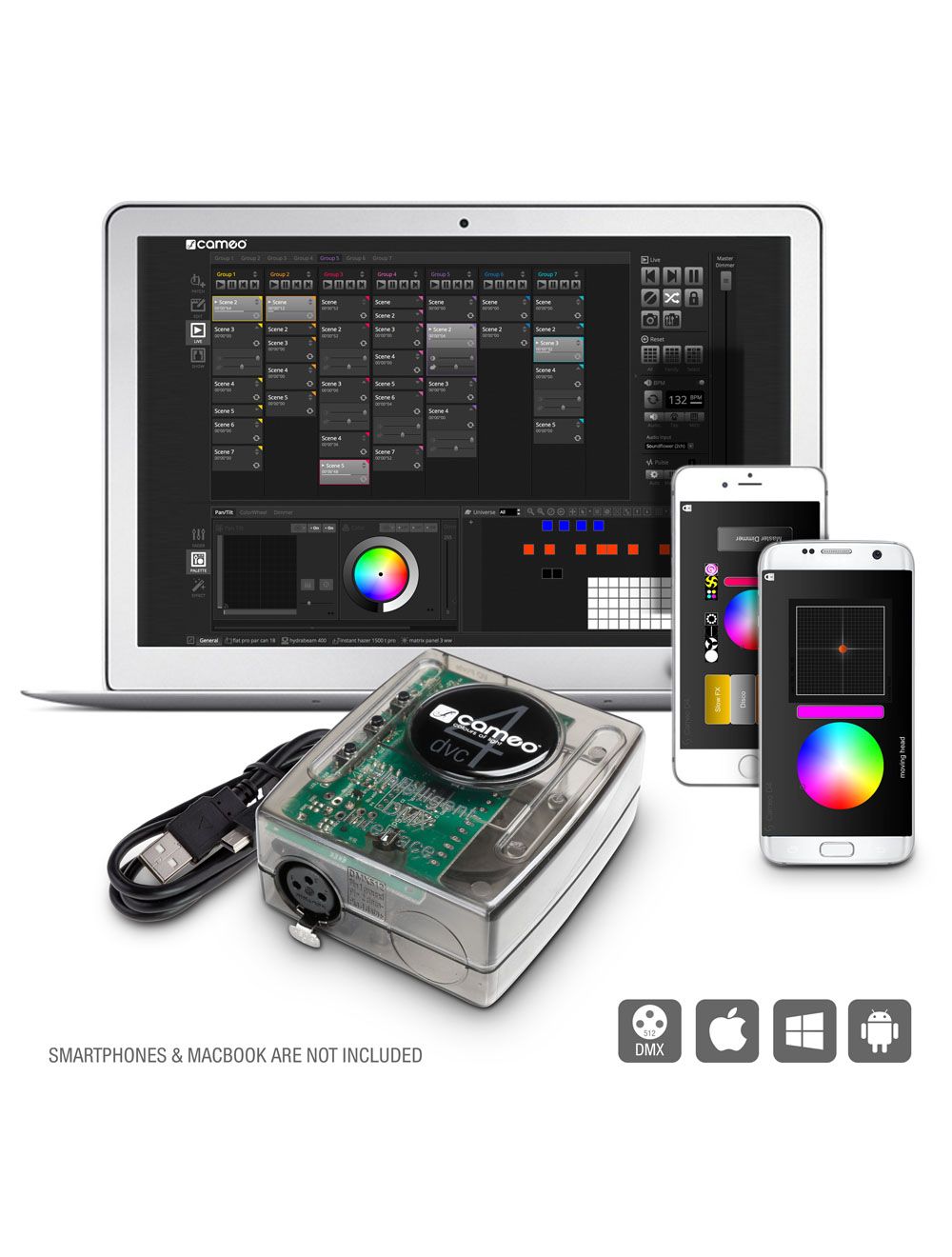 Cameo DVC 4 512-Channel DMX Interface and Control