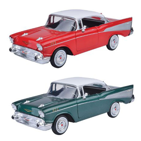 Motor Max metalni auto 1:24 Chevy Bel Air 25/73228AC