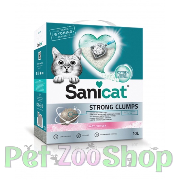 Sanicat Posip za Mačke Strong Clumps 6L