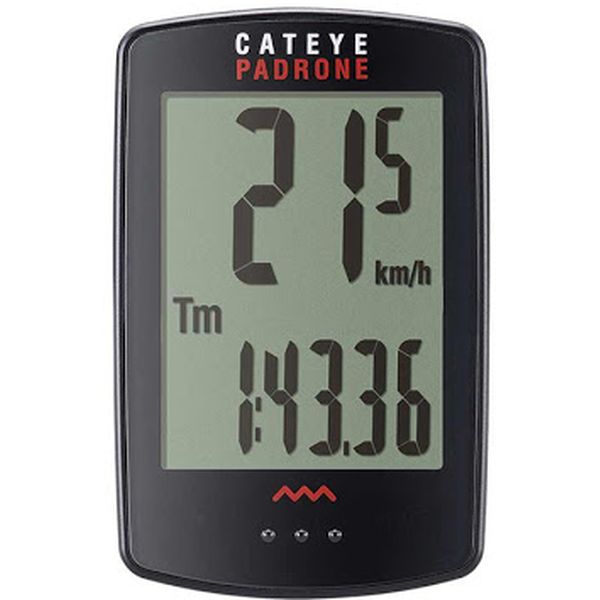 Brzinomer za bicikl CATEYE padrone wireless crni