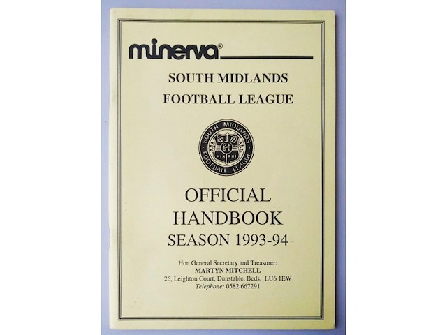 Priručnik South Midlands Football League 1993-1994