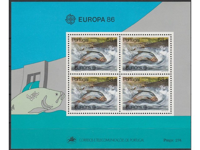 Evropa Cept - Portugal 1986