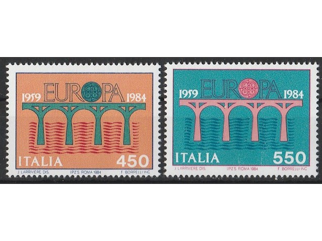 Evropa Cept - Italija 1984