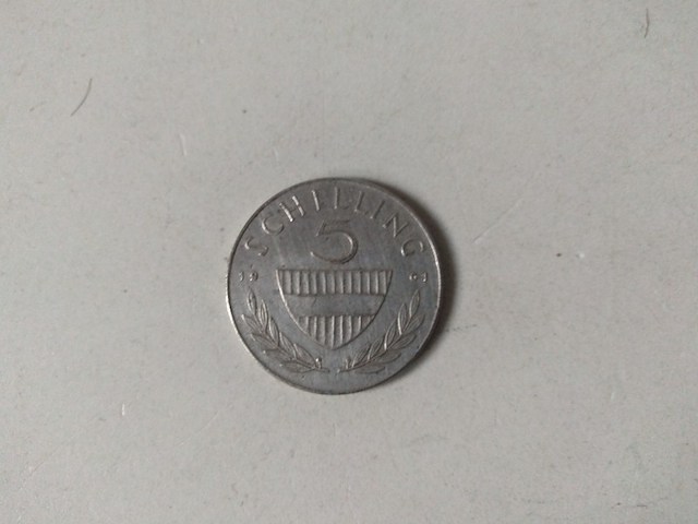 5 šilinga Austrija 1961.god.