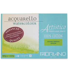 Fabriano Watercolour Artistico traditional white 30.5×45.5/20L 300g 19023045