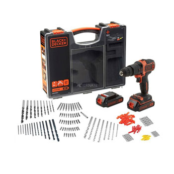 Black&Decker aku bušilica odvijač BDCHD18BOA sa setom pribora