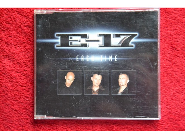 E-17 ‎– Each Time - CD single