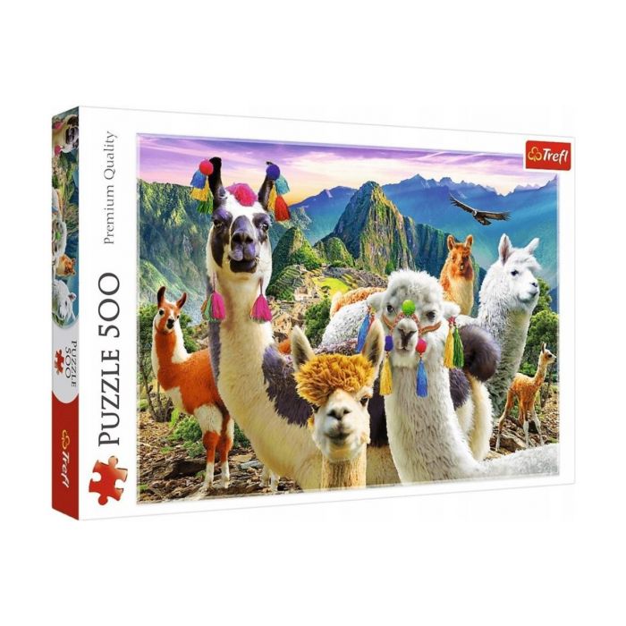 Trefl Puzzle Lamas in the Mountain 500 kom