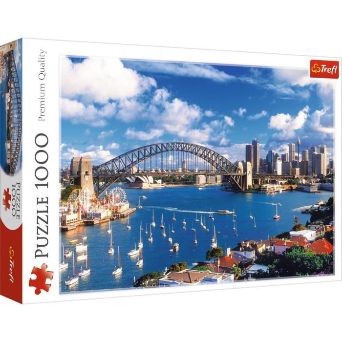 Trefl Puzzle Port Jackson Sydney 1000 kom