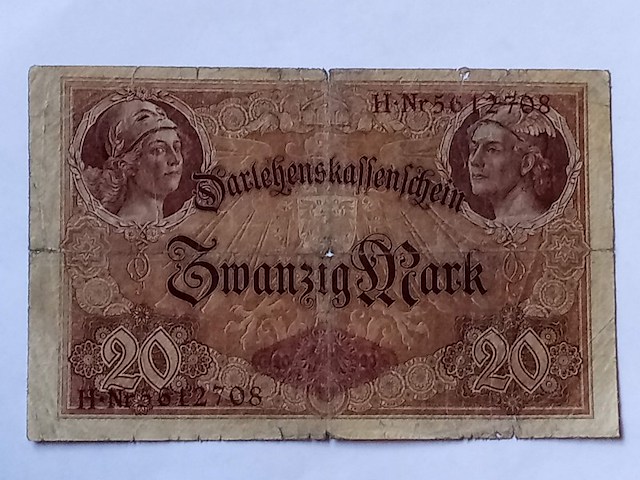 20 Maraka 1914.g - Nemačka -