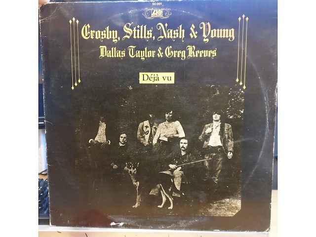 Crosby, Stills, Nash &; Young ‎– Déjà Vu, LP