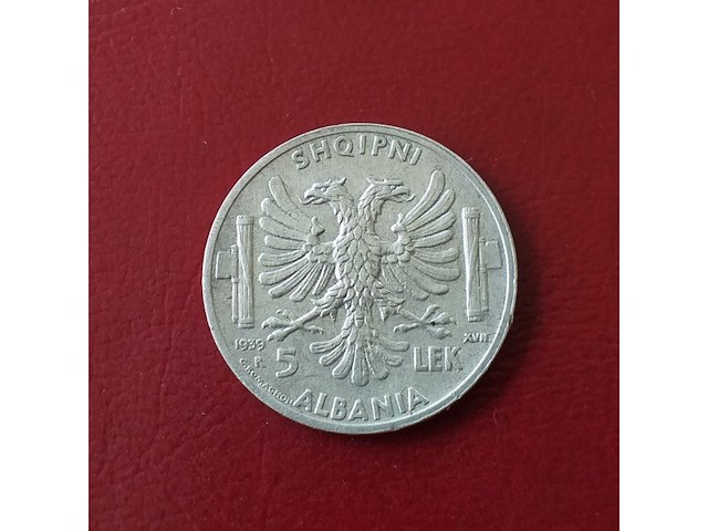 5 LEKA 1939 srebro