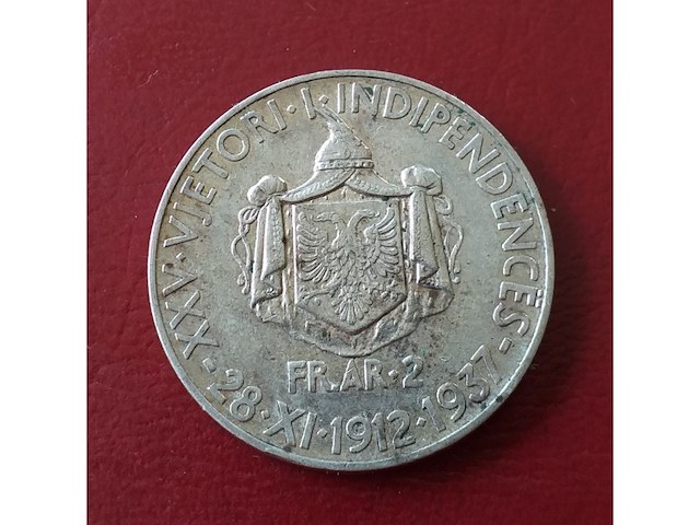 2 FRANGA AR 1937 srebro