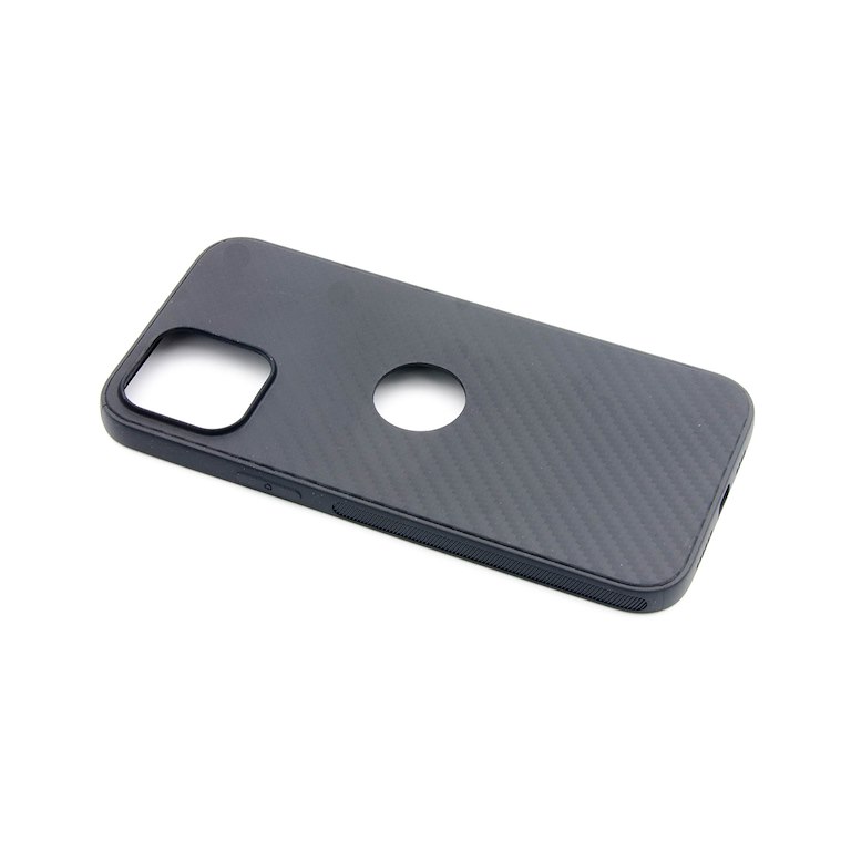 TPU CARBON 0,3mm za iPhone 12 Pro Max 6.7" (black)