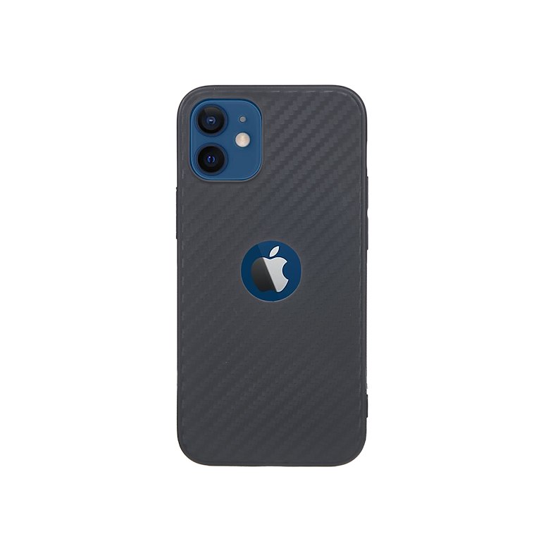 TPU CARBON 0,3mm za iPhone 12 Mini 5.4" (black)