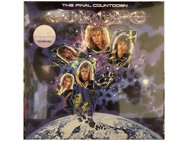 Europe  ‎– The Final Countdown(LP)/1986,re 2020/purple