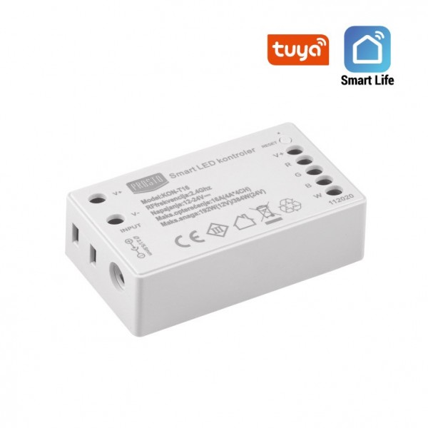 WIFI SMART LED KONTROLER RGBW 12V/192W TUYA