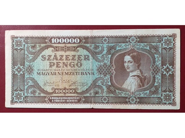 100000 PENGO 1945