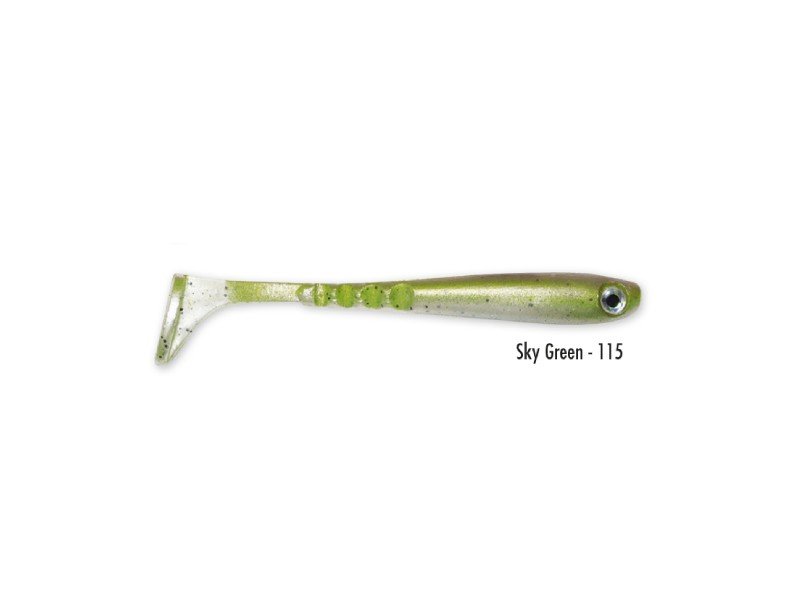 Delalande ZAND SHAD 110mm 6gr SKY GREEN