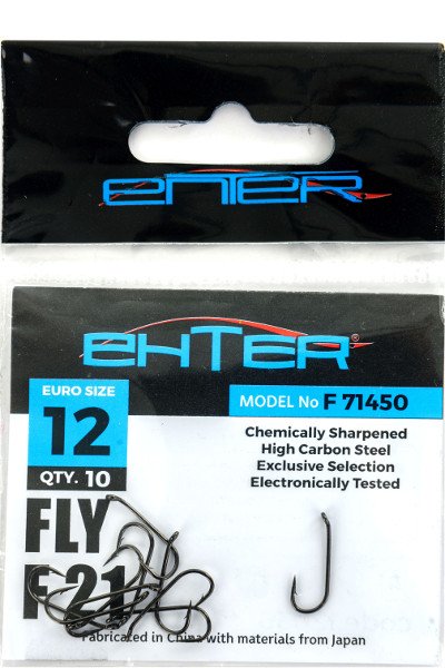 Enter FLY F21 #10 Black Nickel