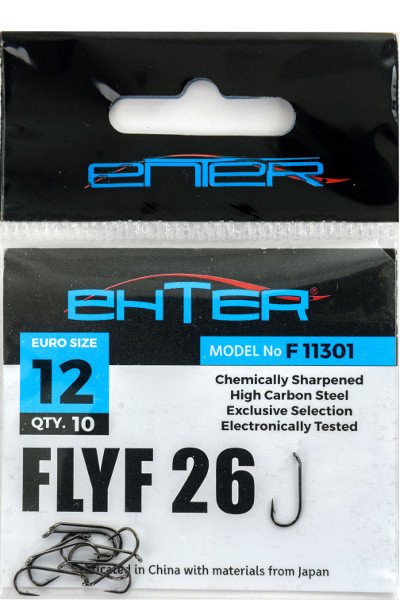 Enter FLY F26 #14 Black Nickel