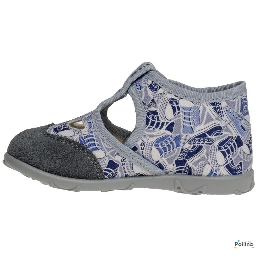 POLLINO PATOFNA PO835 BLUE SNEAKERS