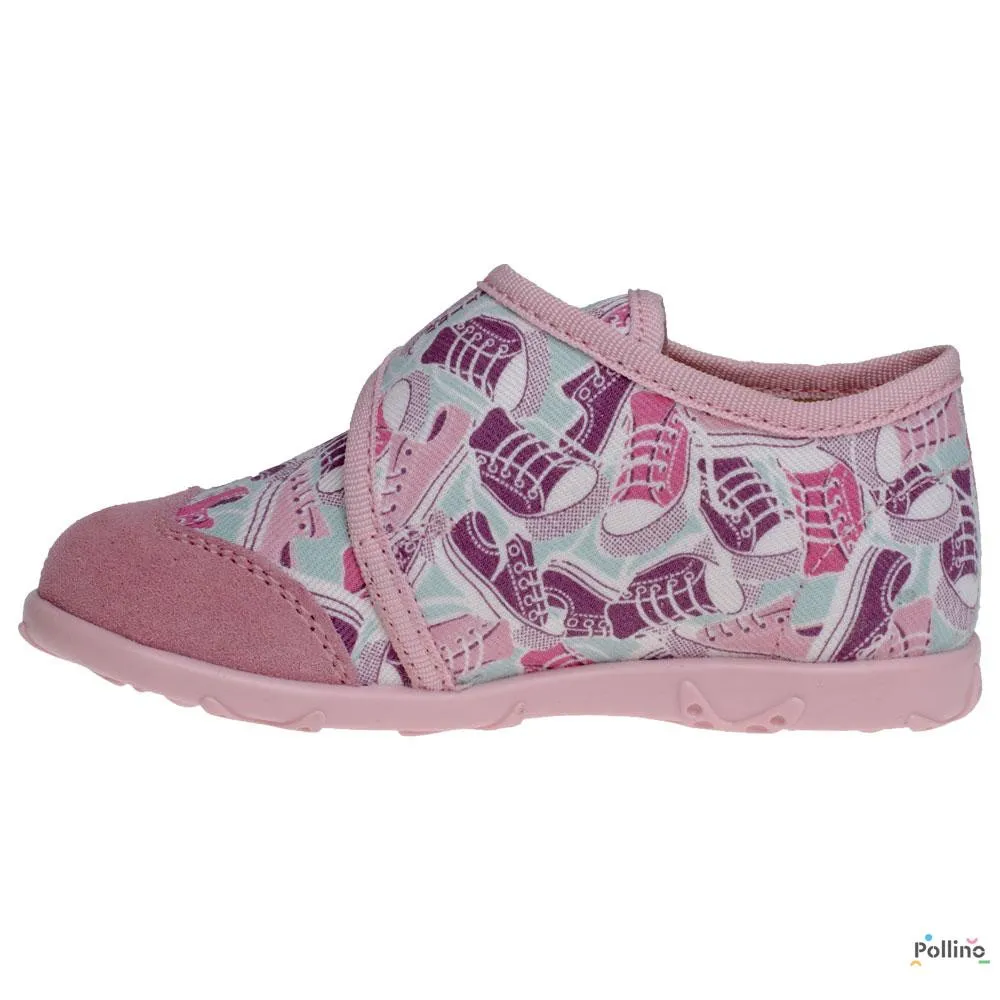 POLLINO PATOFNA PO654 ROSA SNEAKERS