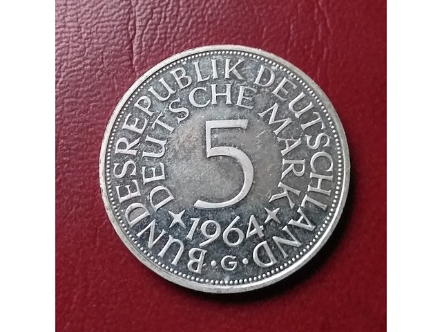 5 MARAKA 1964 G srebro