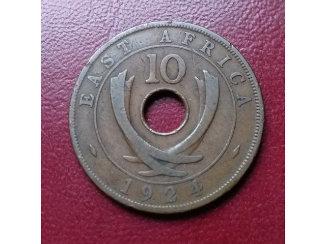 East Africa 10 CENTS 1924