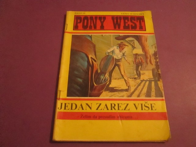 Pony West br.10 Jedan zarez više