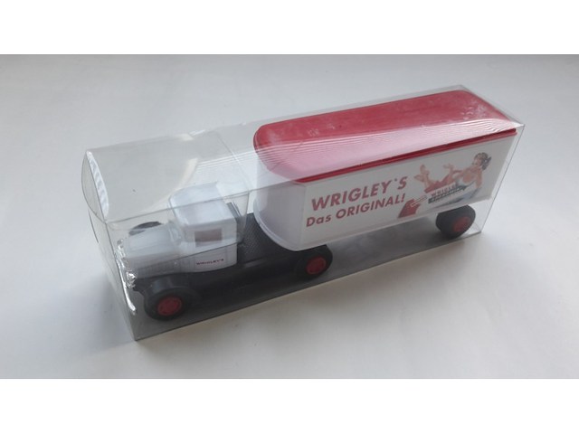 Wrigley`s kamion, crveni