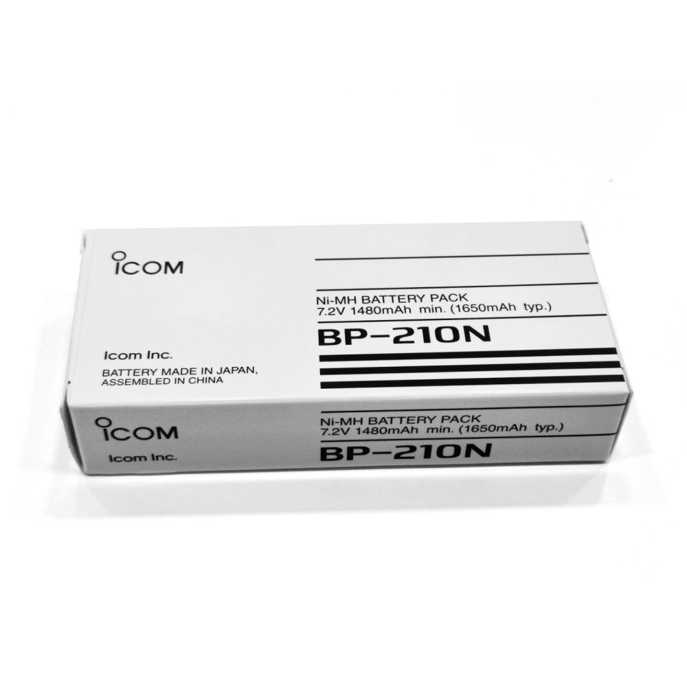 ICOM - BP-210N - Battery Pack Ni-MH - 7.2V - 1480mAh min. (1650mAh typ.)