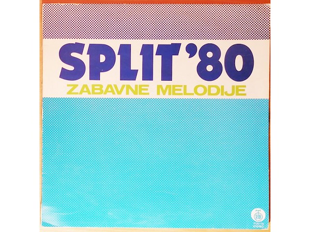 LP V/A - Split `80 - Zabavne melodije (1980) MINT