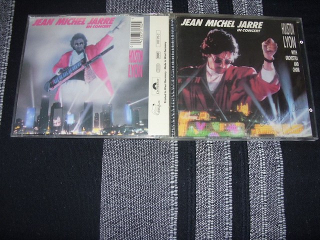 Jean-Michel Jarre – In Concert: Houston / Lyon CD 1987.