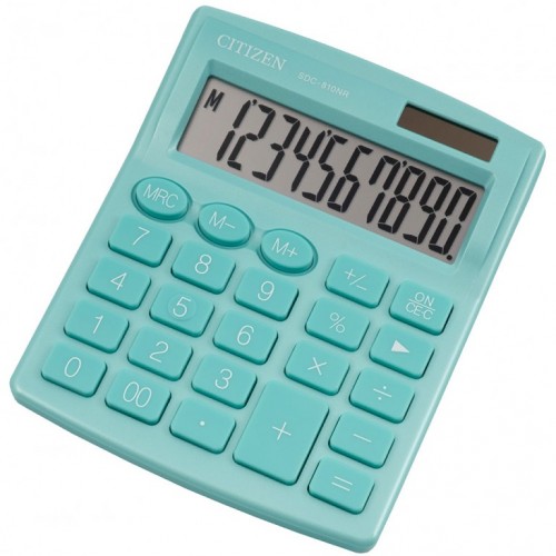 Stoni kalkulator Citizen SDC-810 color zelena