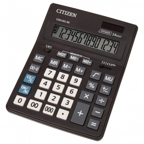 Stoni poslovni kalkulator Citizen CDB-1401-BK
