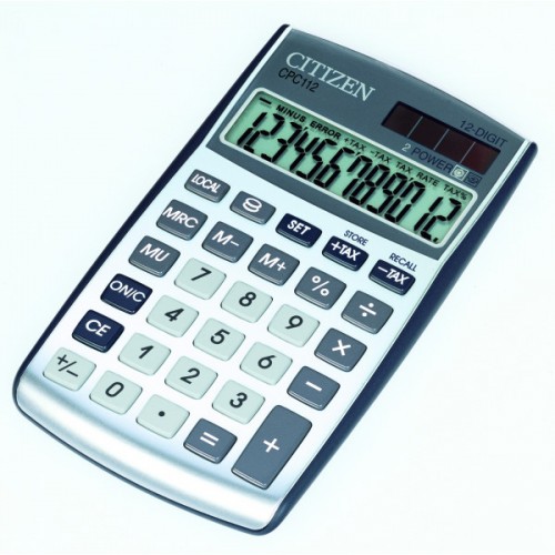 Stoni kalkulator Citizen CPC-112 C-series