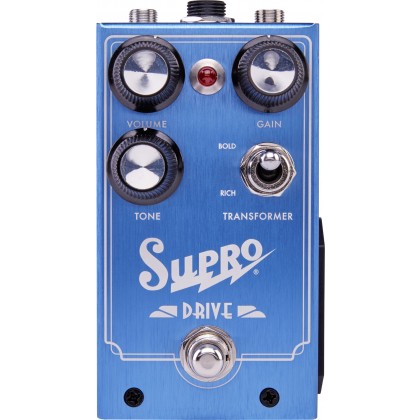 Music box
Supro Analog DRIVE overdrive pedala