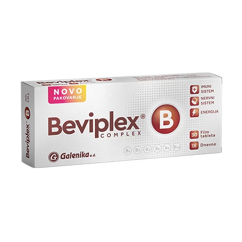 Beviplex B 30 film tableta Galenika