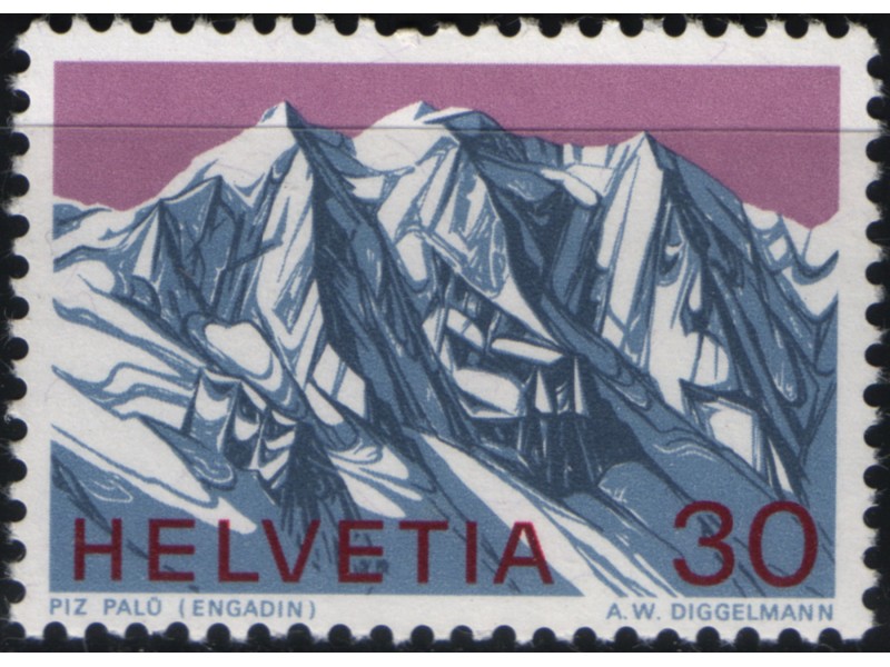 kt357dz 17.sep1970 Helvetia Mi931 ** 1/4