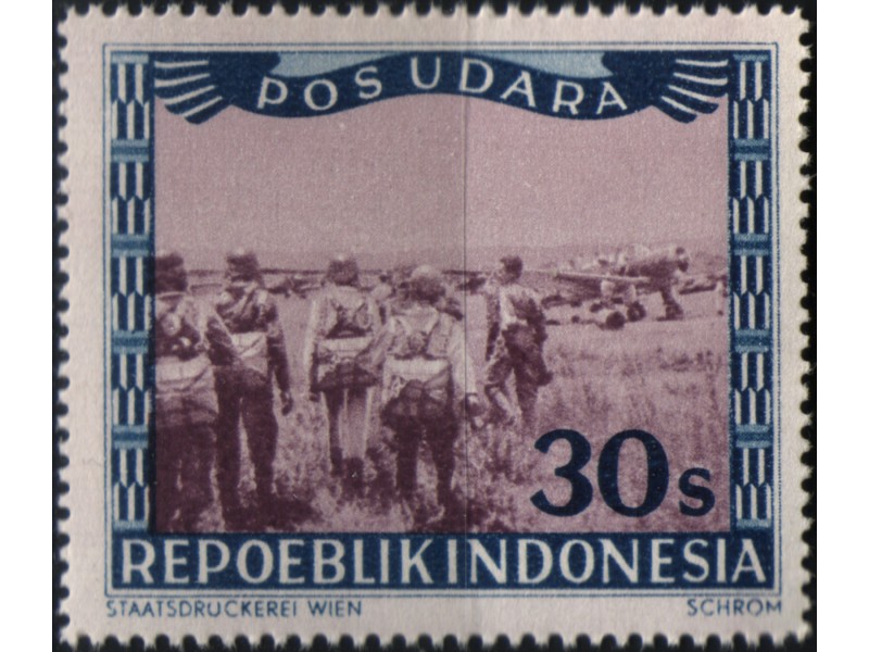 kt357l 1947-8 Indonesia MiLok29 ** 1/13