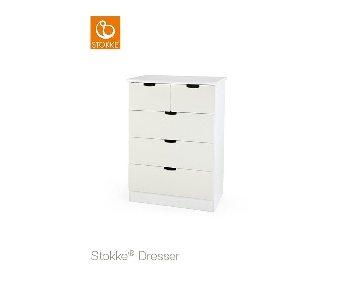 STOKKE KOMODA WHITE 1/2