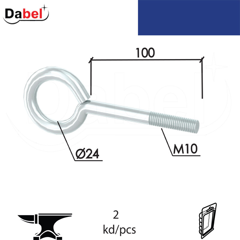 Luster kuka oko mašinski OKO-M ZnB xM10xx100mm